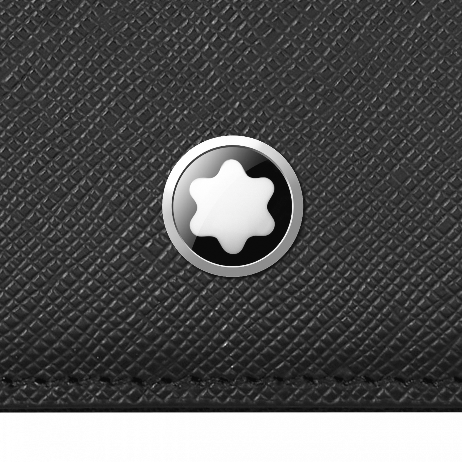 Porte-notes Zippé Moyen Format Sartorial Noir - Montblanc Strasbourg